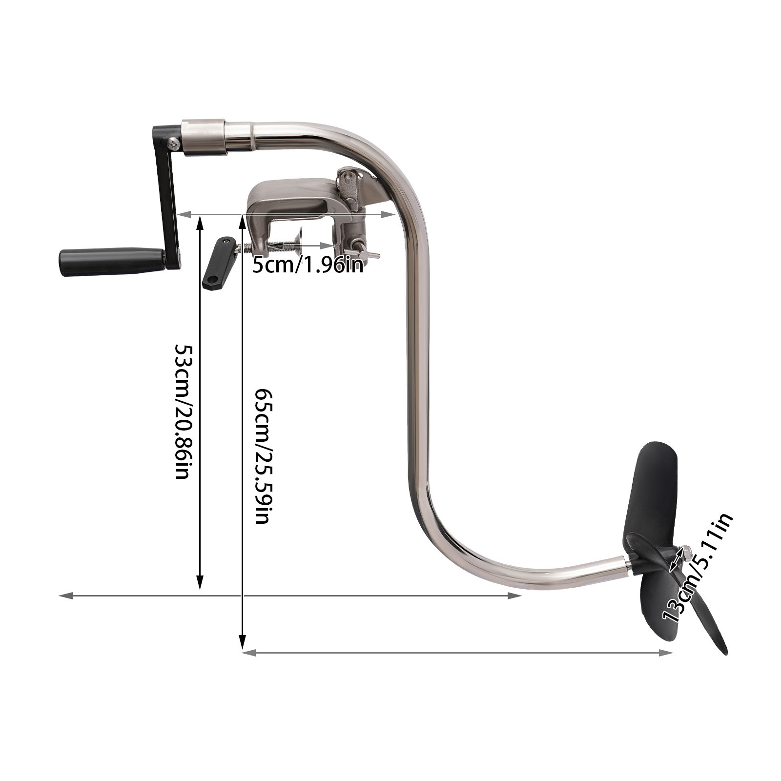YYBUSHER Manual Operated Boat Propeller | Wayfair