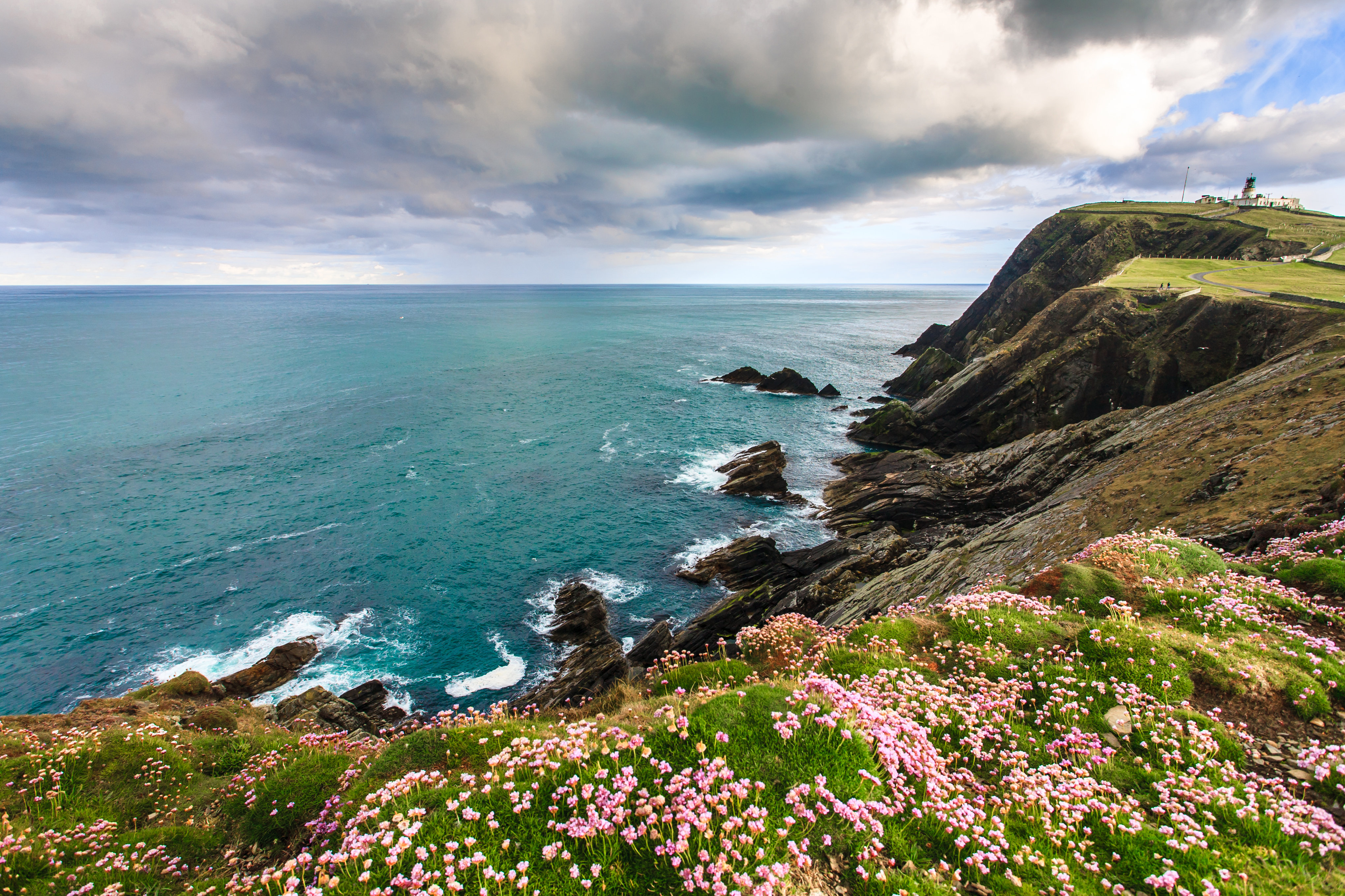 House of Hampton Cliff Under Cloudy Sky | Wayfair.co.uk