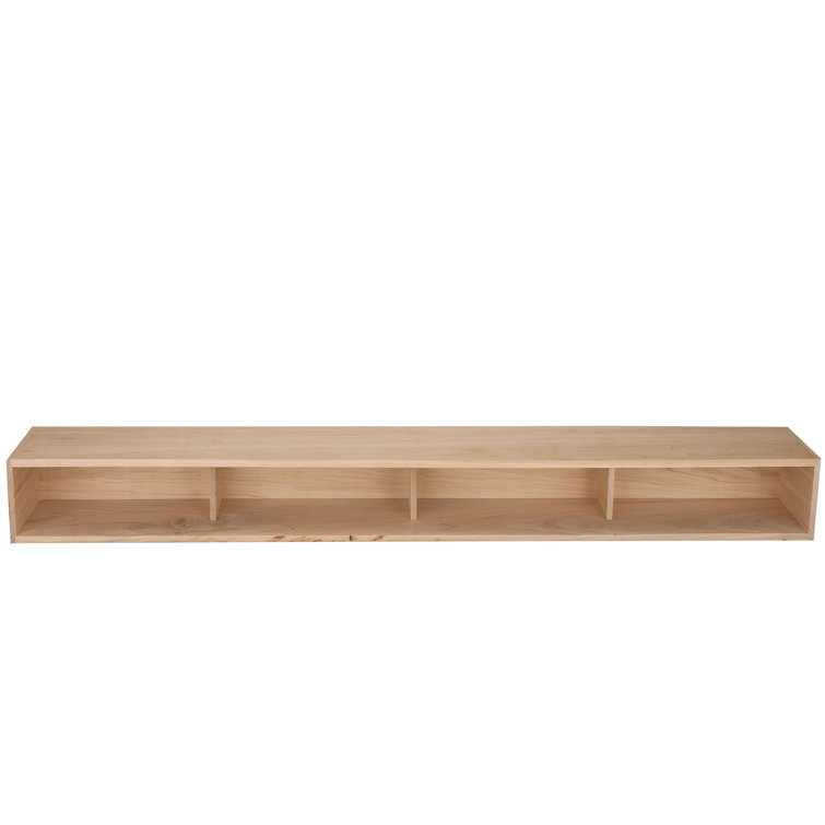 Ornamental Mouldings Poplar Solid Wood Floating Shelf & Reviews | Wayfair
