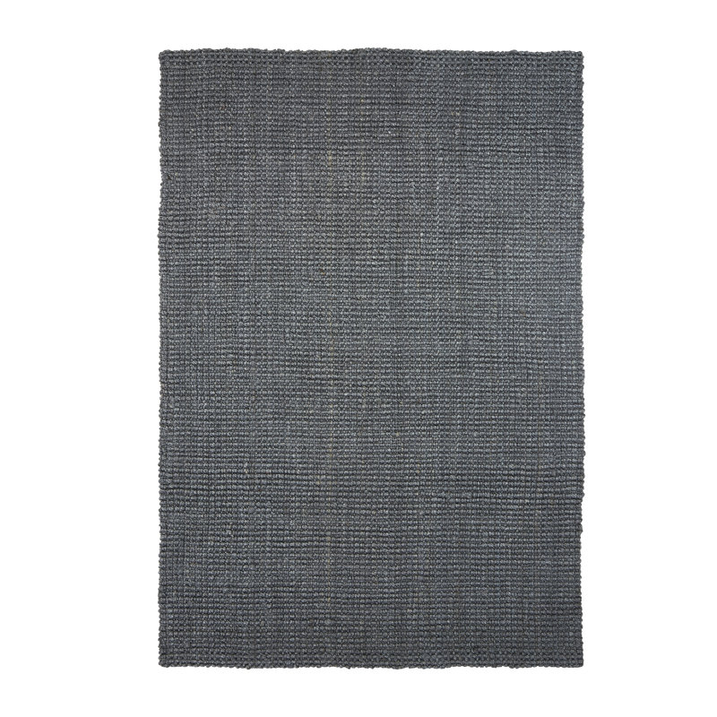 Breakwater Bay Malden Handmade Braided Jute/Sisal Charcoal Indoor Area ...