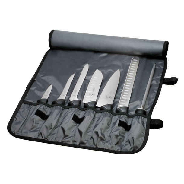 Mercer Cutlery Millennia 8 Piece Stainless Steel Assorted Knife Set ...