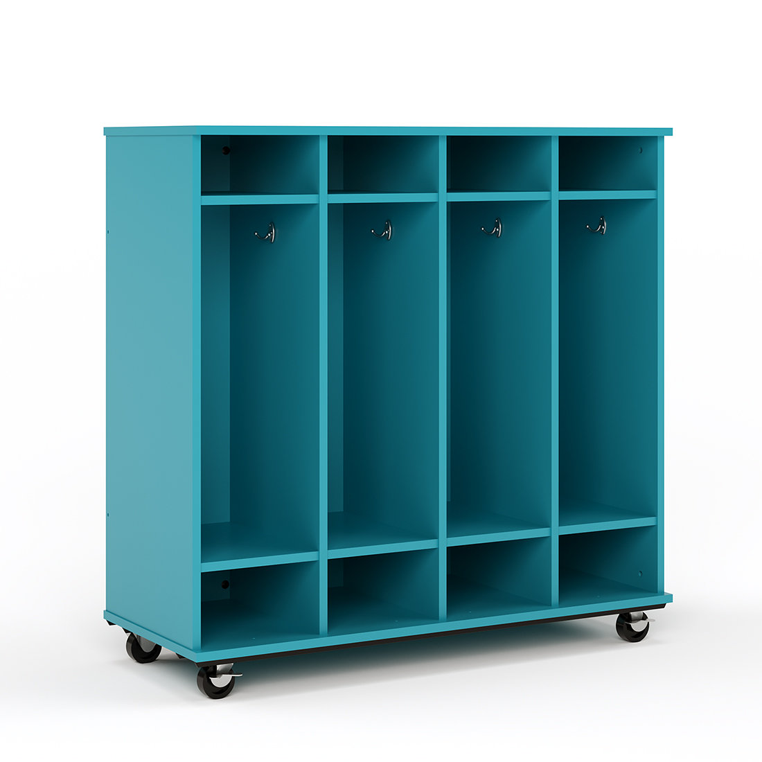 TotMate Open Mobile Locker with Shelf 48H | Wayfair