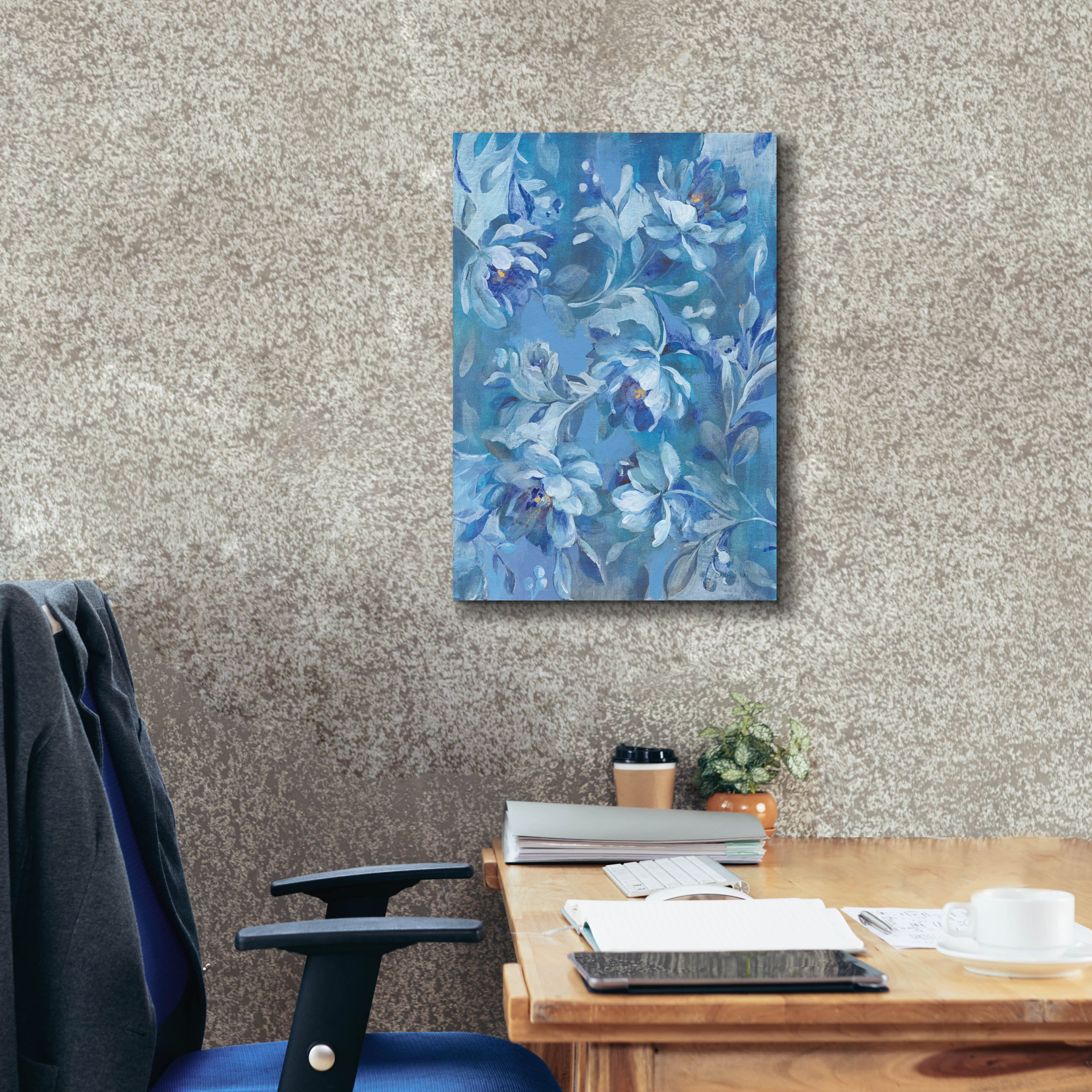 Astoria Grand 'Modern Brocade 2' by Danhui Nai Canvas Wall Art | Wayfair