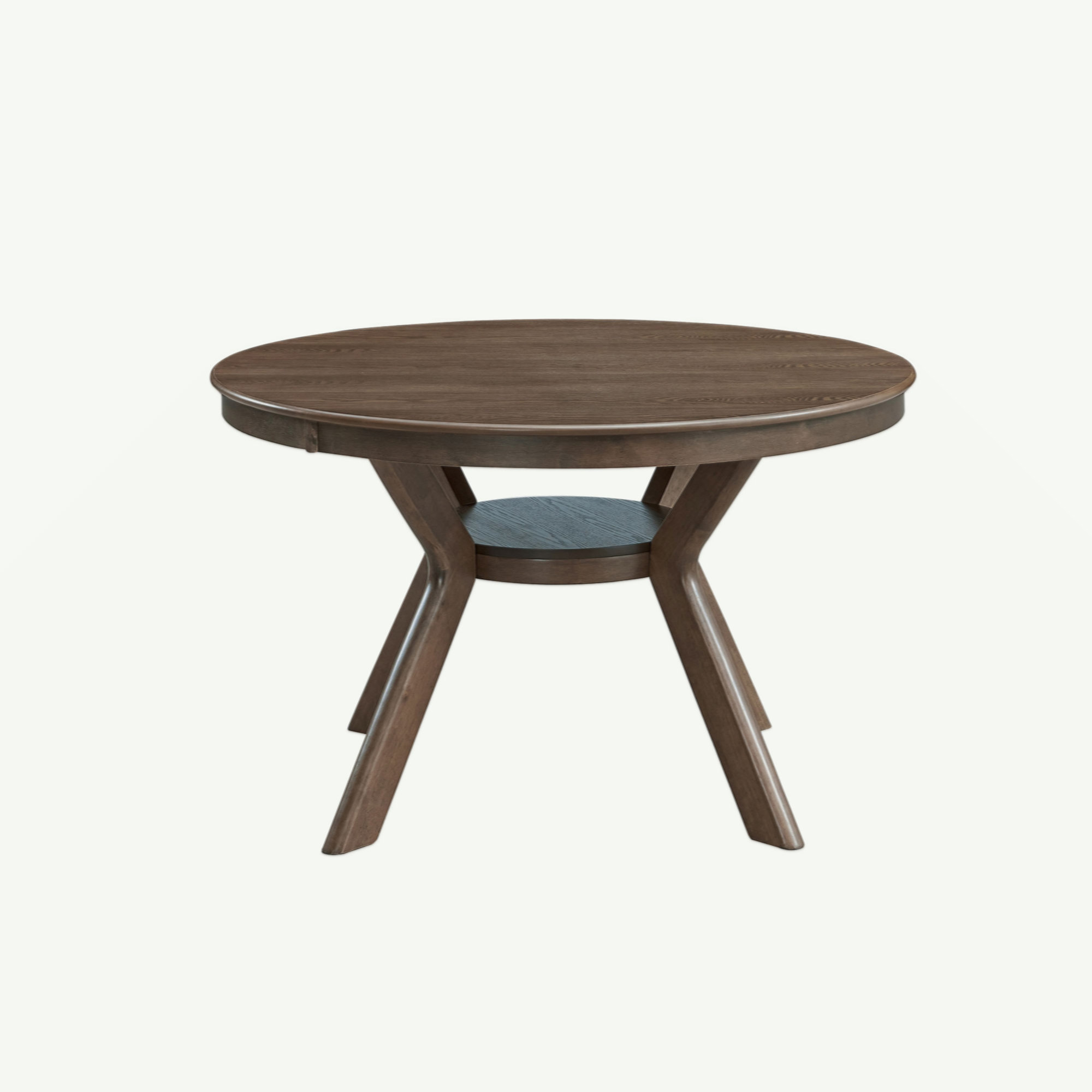 Corrigan Studio® 47.24''Round Rubber Wood Dining Table For 4-6 With ...