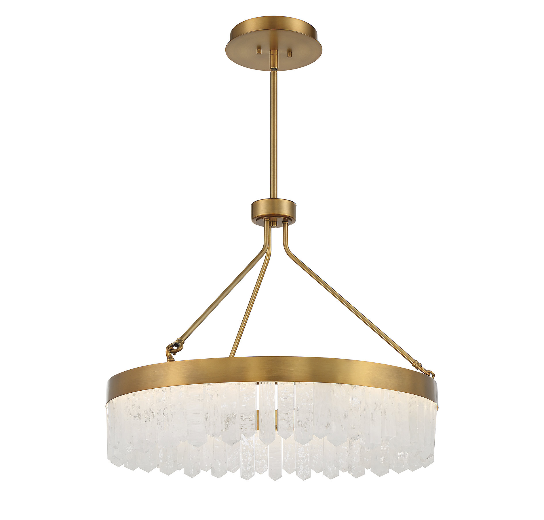 Savoy House Landon LED Pendant in Warm Brass | Wayfair