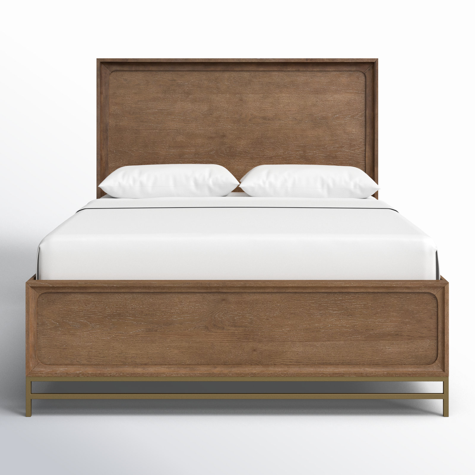 Birch Lane™ Osa Complete Panel Bed W/Storage Rails | Wayfair