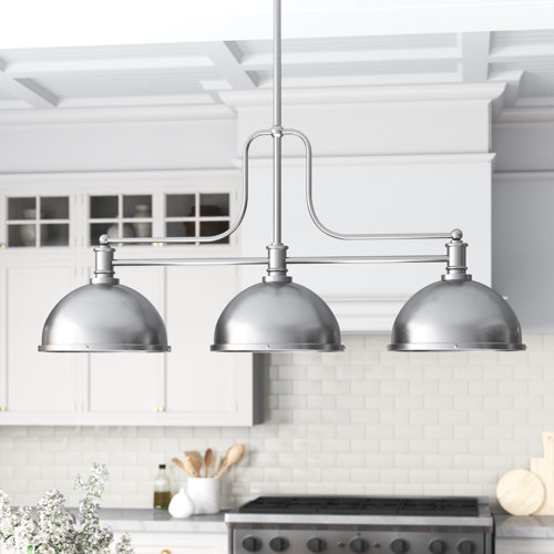 Wayfair | 3 Light Kitchen Island Pendant Lighting You'll Love in 2023