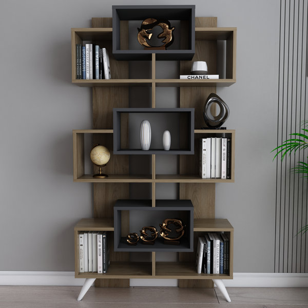 Sayre Furniture Ville Bookcase & Reviews | Wayfair
