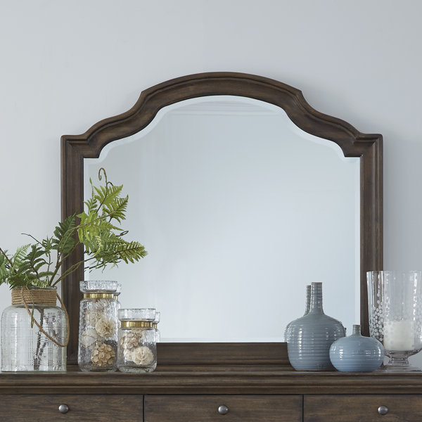Canora Grey Tykiesha Solid And Engineered Wood Flat Mirror | Wayfair