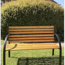 Sol 27 Outdoor Aali Steel Bench & Reviews | Wayfair.co.uk