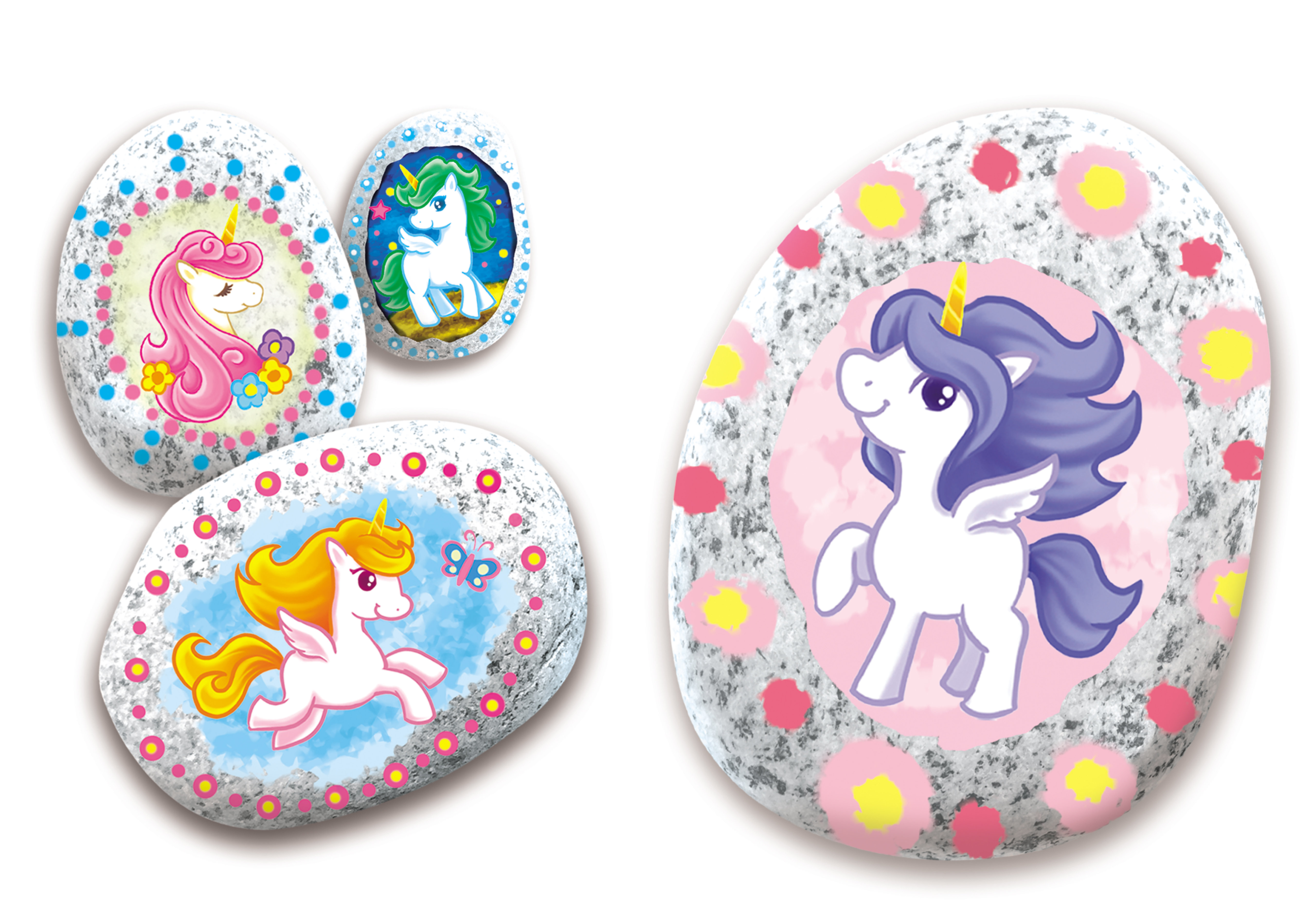 LCM Home Fashions Rock Painting Kit Unicorn A | Wayfair