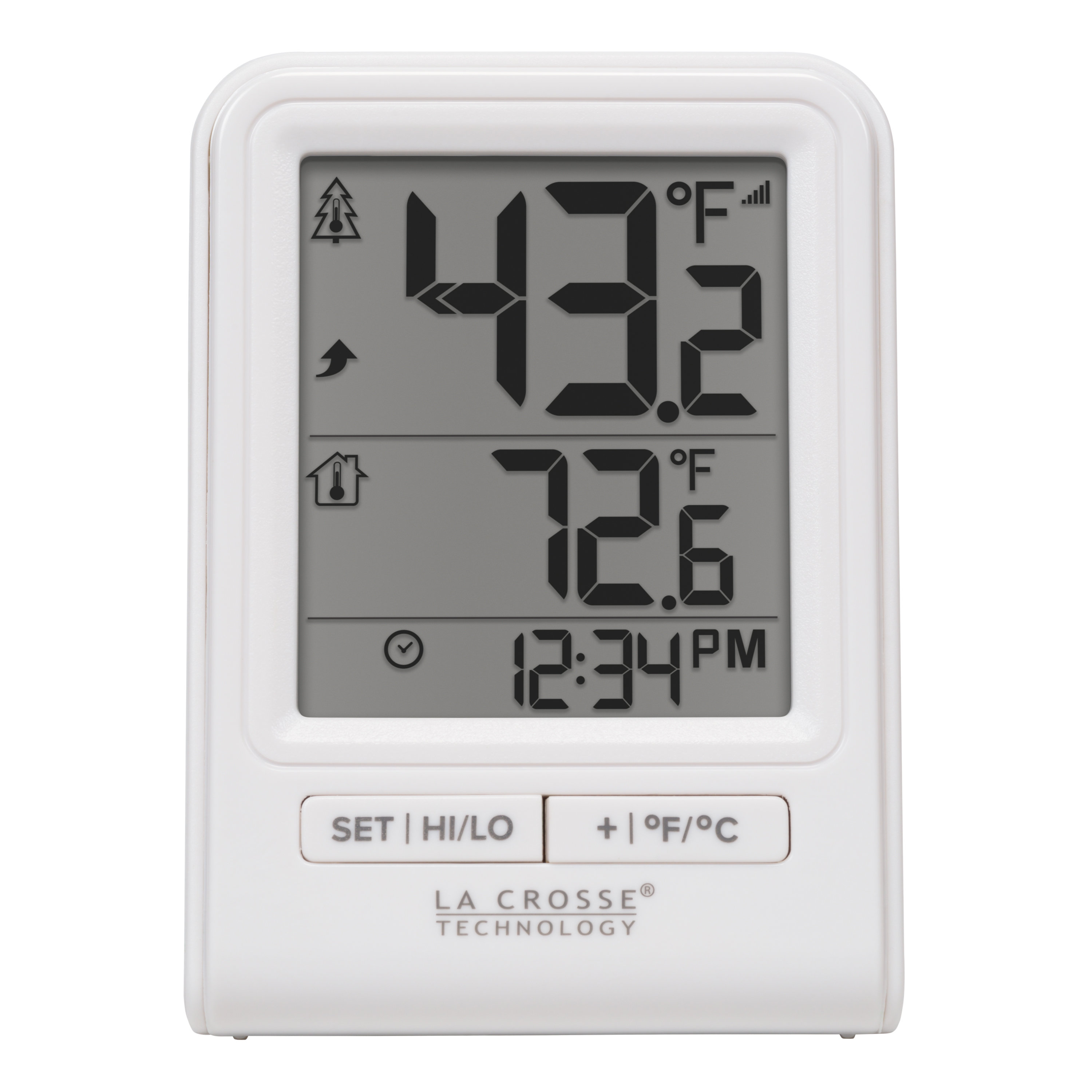 La Crosse Technology Battery Operated Wireless Digital Thermometer ...