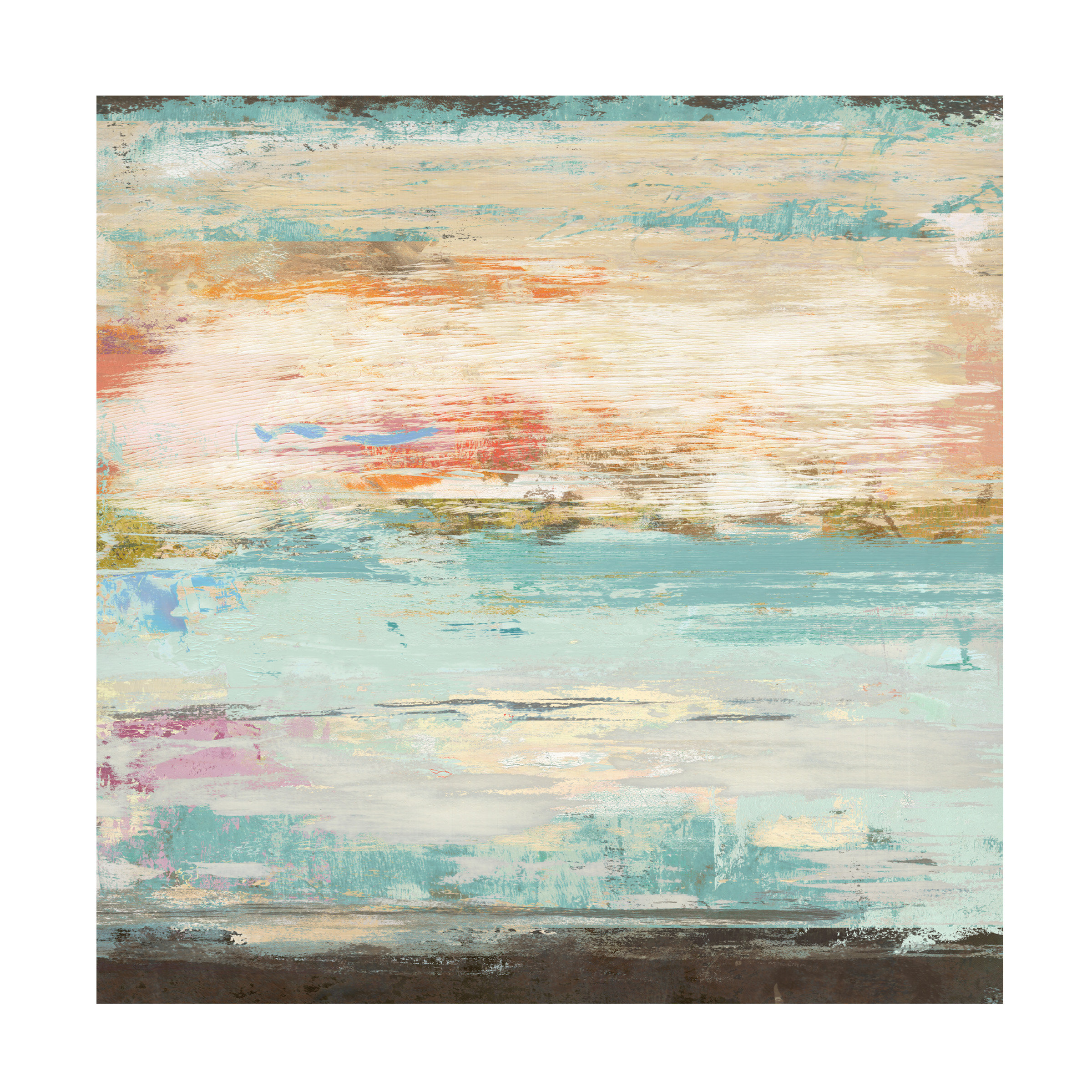 Wrought Studio™ Oasis - Unframed Painting on Canvas | Wayfair