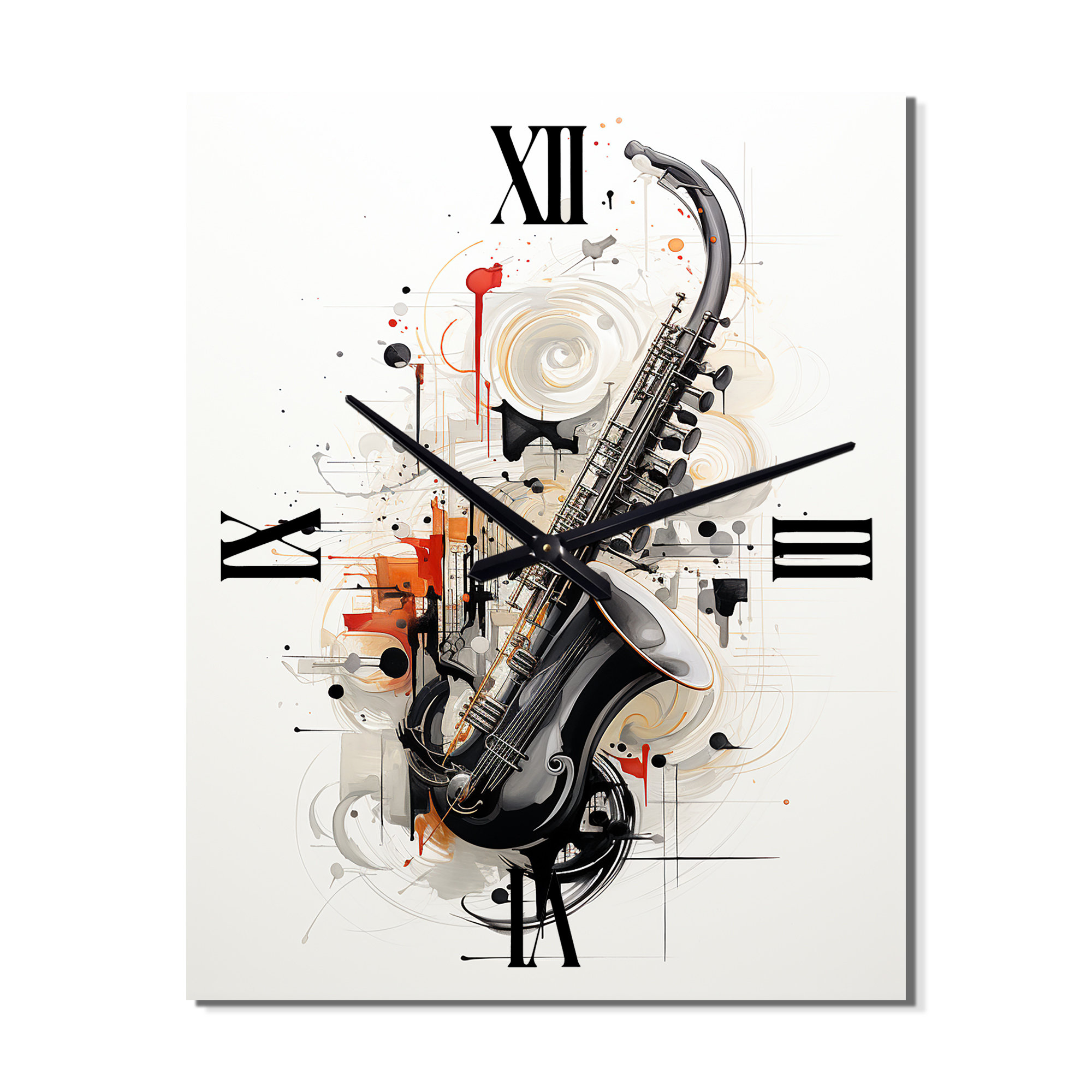 East Urban Home Daral - Music Very Wall Clocks | Wayfair