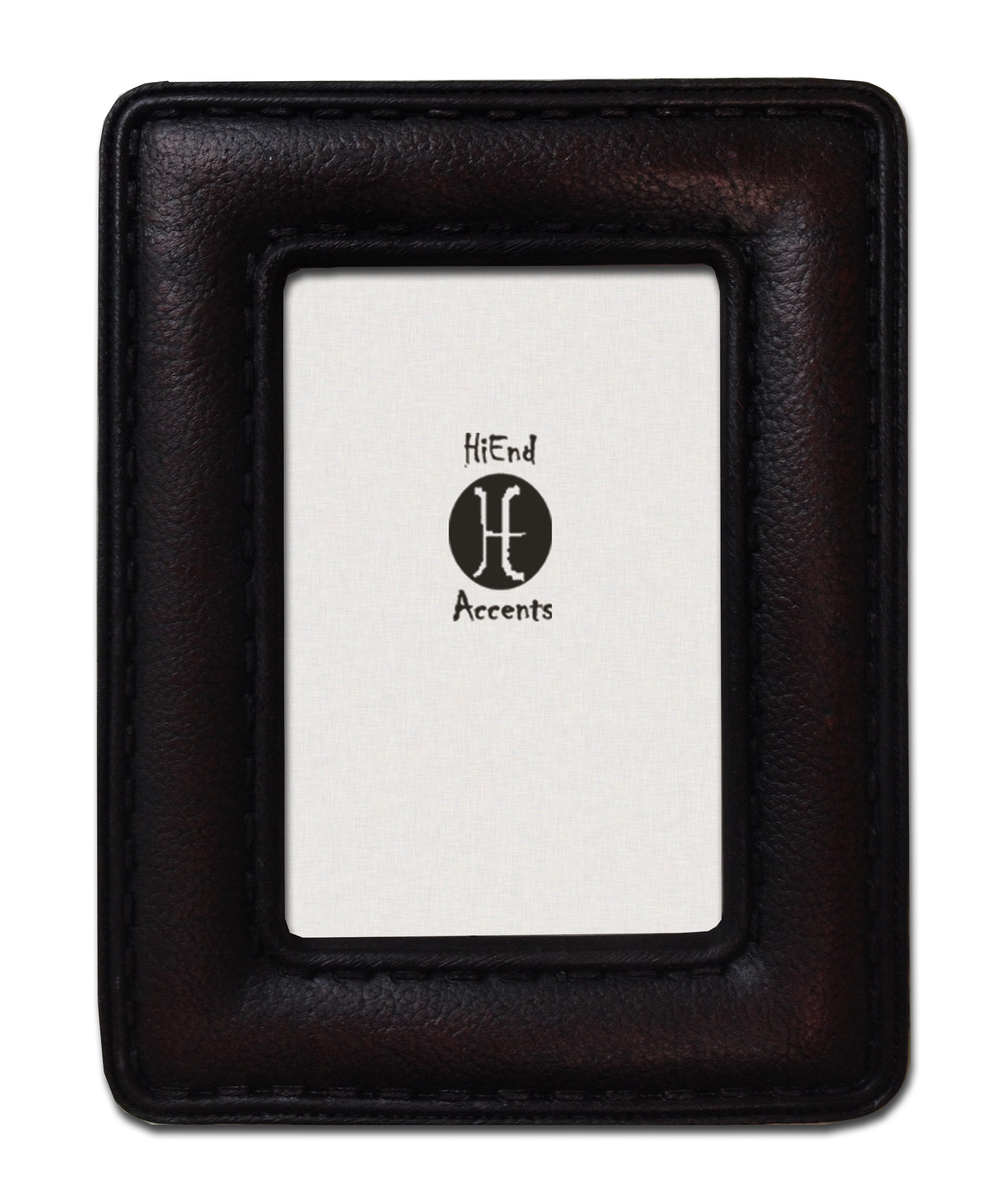 Paseo Road by HiEnd Accents Grained Leather Picture Frame - Wayfair Canada