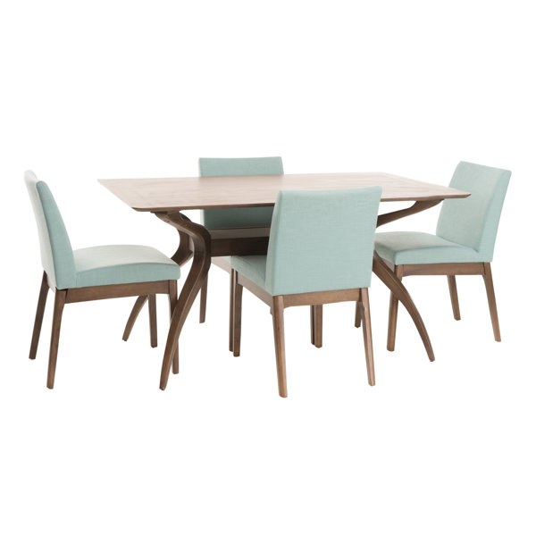 George Oliver Dashone 5 - Piece Dining Set & Reviews | Wayfair
