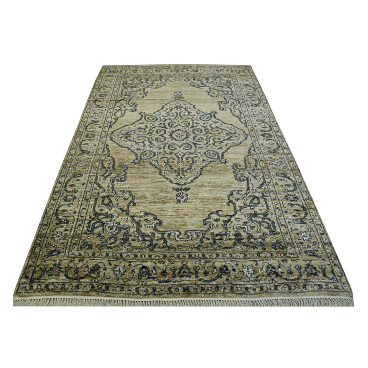 Isabelline Raritan One-of-a-Kind 4.10x7.9 Area Rug Brown | Wayfair