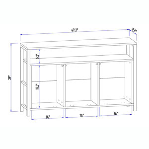 Loon Peak Crédence Cyndle et Commentaires - Wayfair Canada