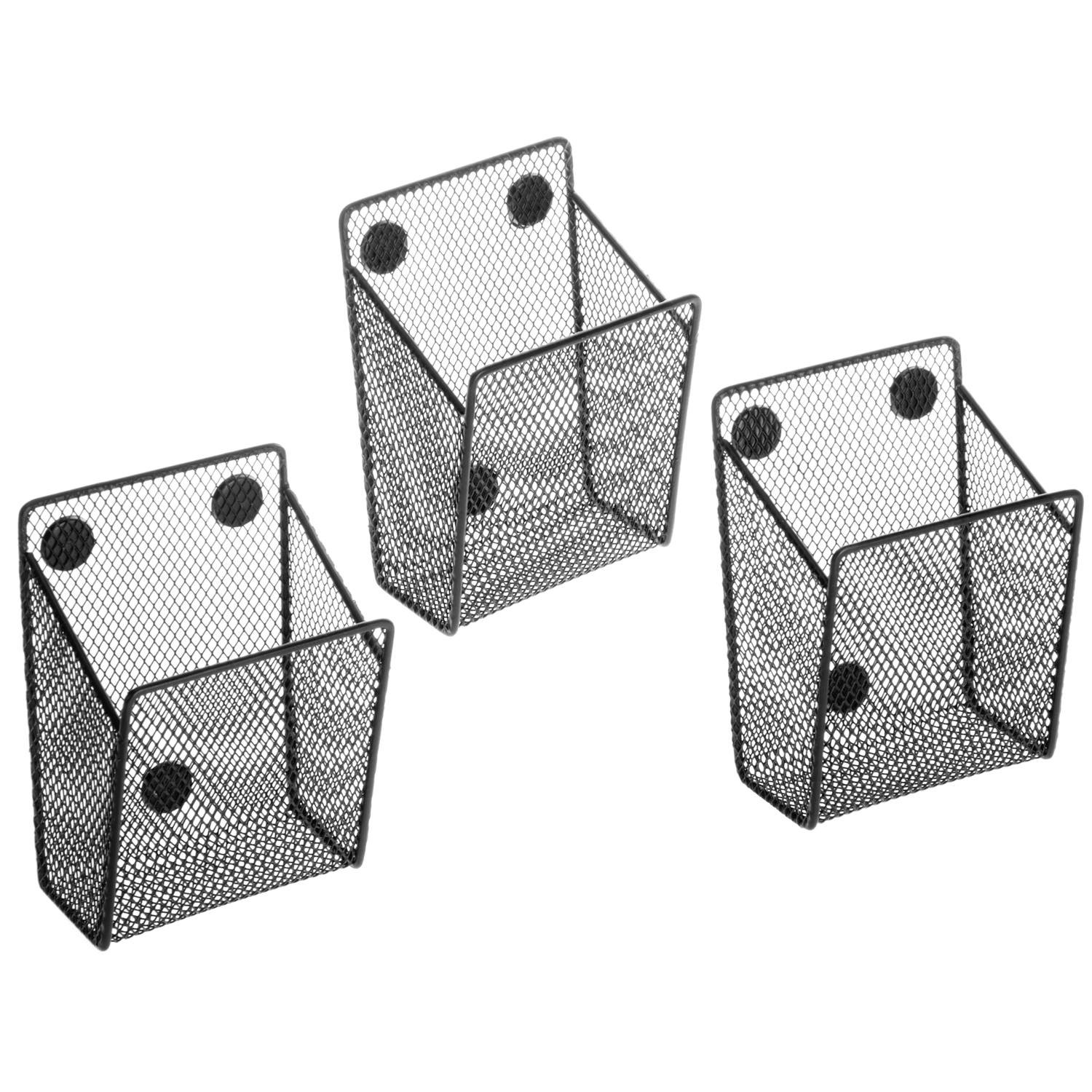 MyGift Magnetic Metal Mesh Supplies Holder & Reviews | Wayfair