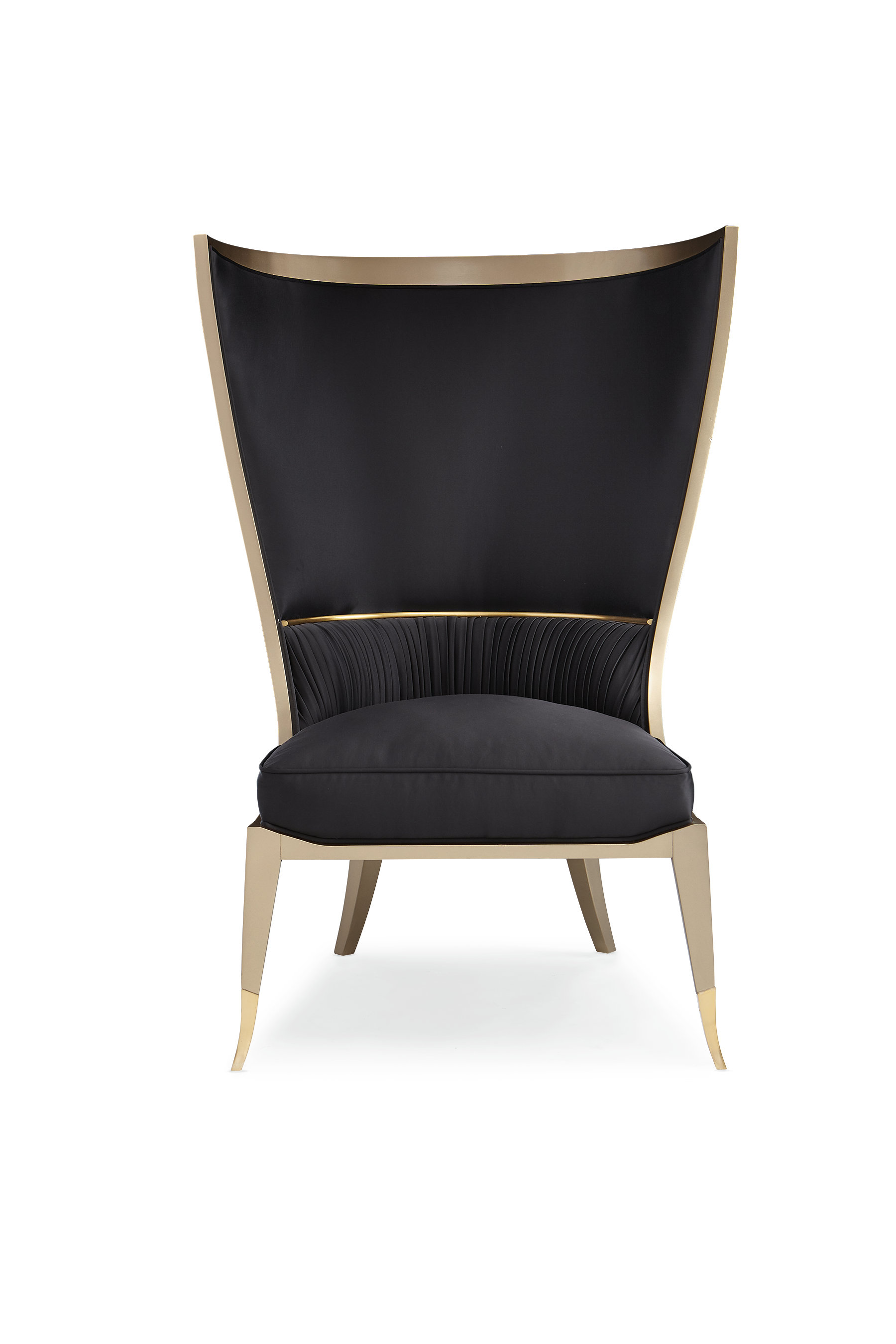 Caracole Classic Pop Your Collar Upholstered Dining Chair | Wayfair