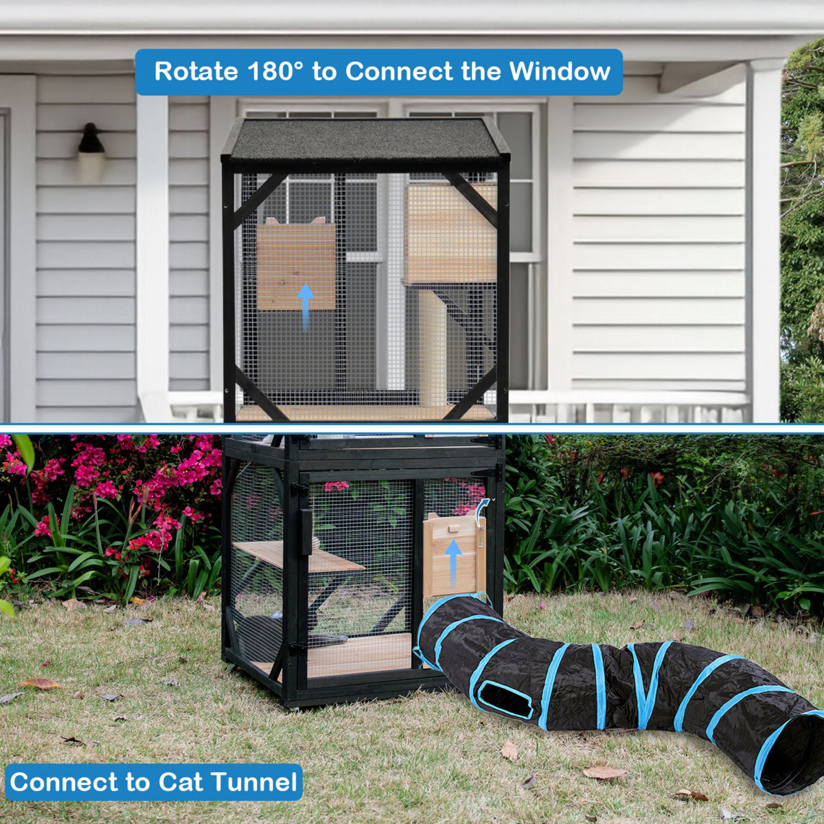 Tucker Murphy Pet™ Geniah Portable Cat Cage & Reviews | Wayfair