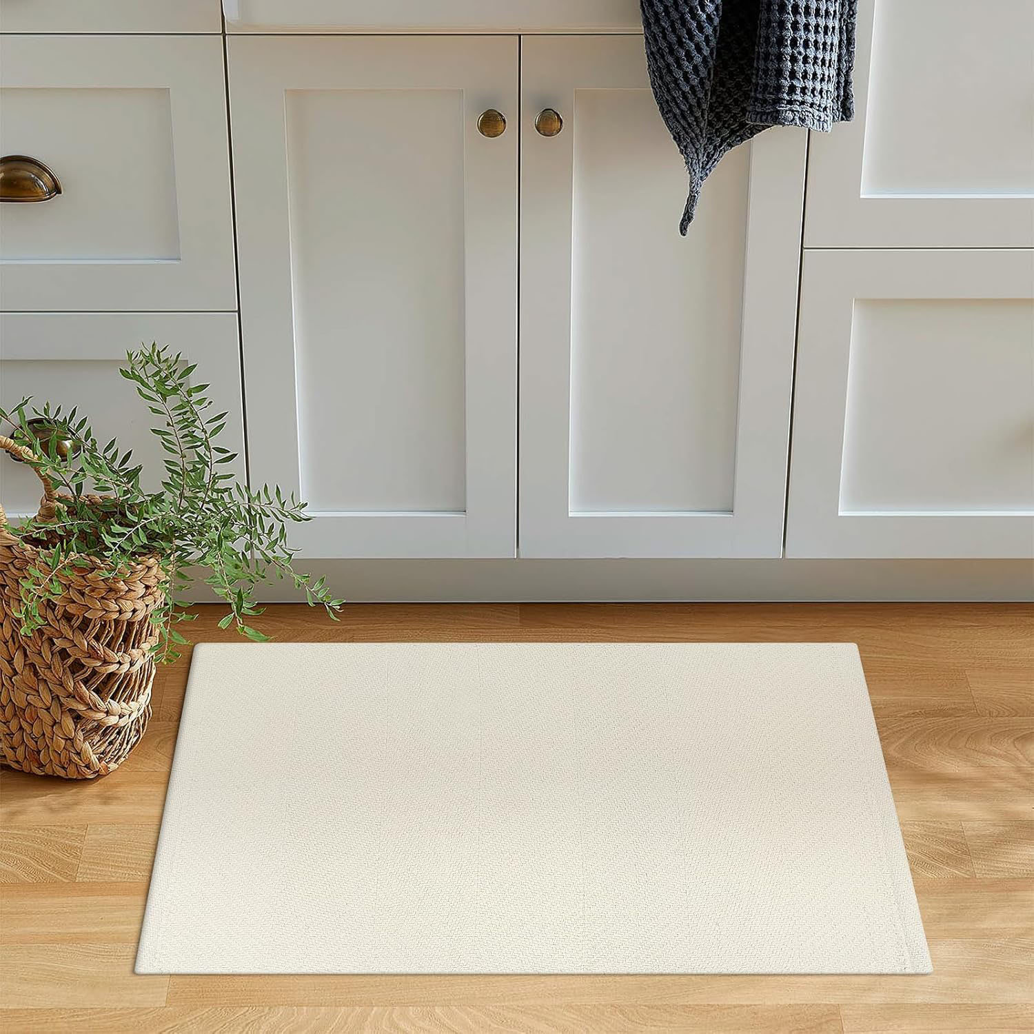 Latitude Run® Door Mat Cotton Small Kitchen Rugs, | Wayfair