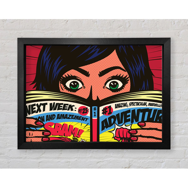 Bright Star Comic Book Read - Single Picture Frame Art Prints | Wayfair ...