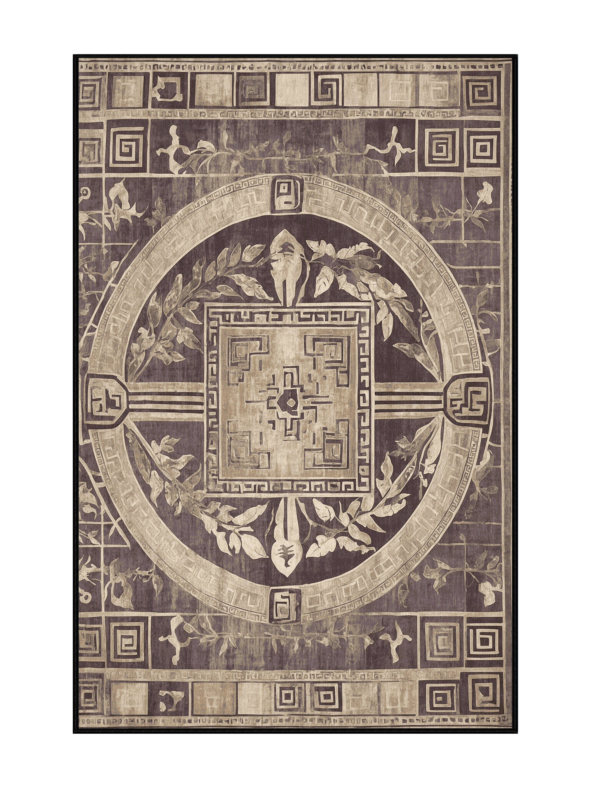 Bungalow Rose Minotaur's Labyrinth Rug | Wayfair