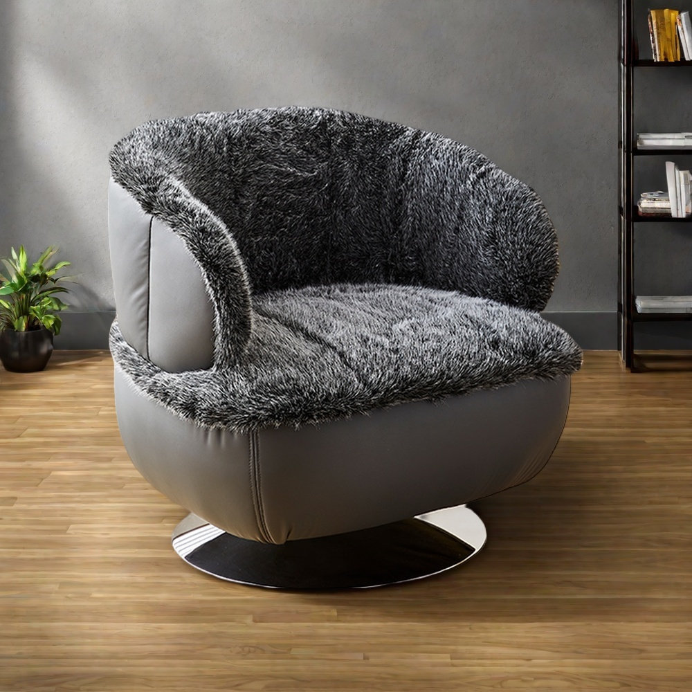 Wrought Studio™ Ergonomic high-backrest lounge chair | Wayfair