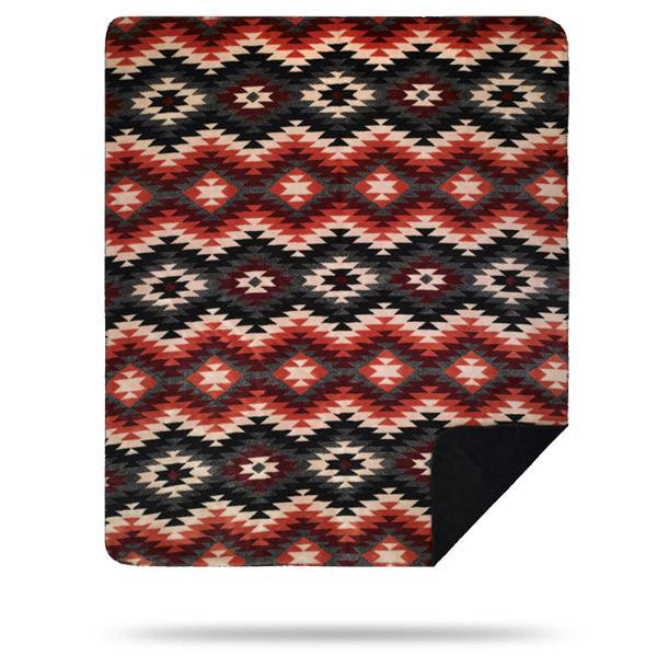 Denali Home Collection Starburst Orange Blanket | Wayfair