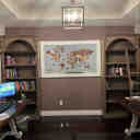 Rosalind Wheeler Camoya 94" H x 80" W Library Bookcase & Reviews | Wayfair