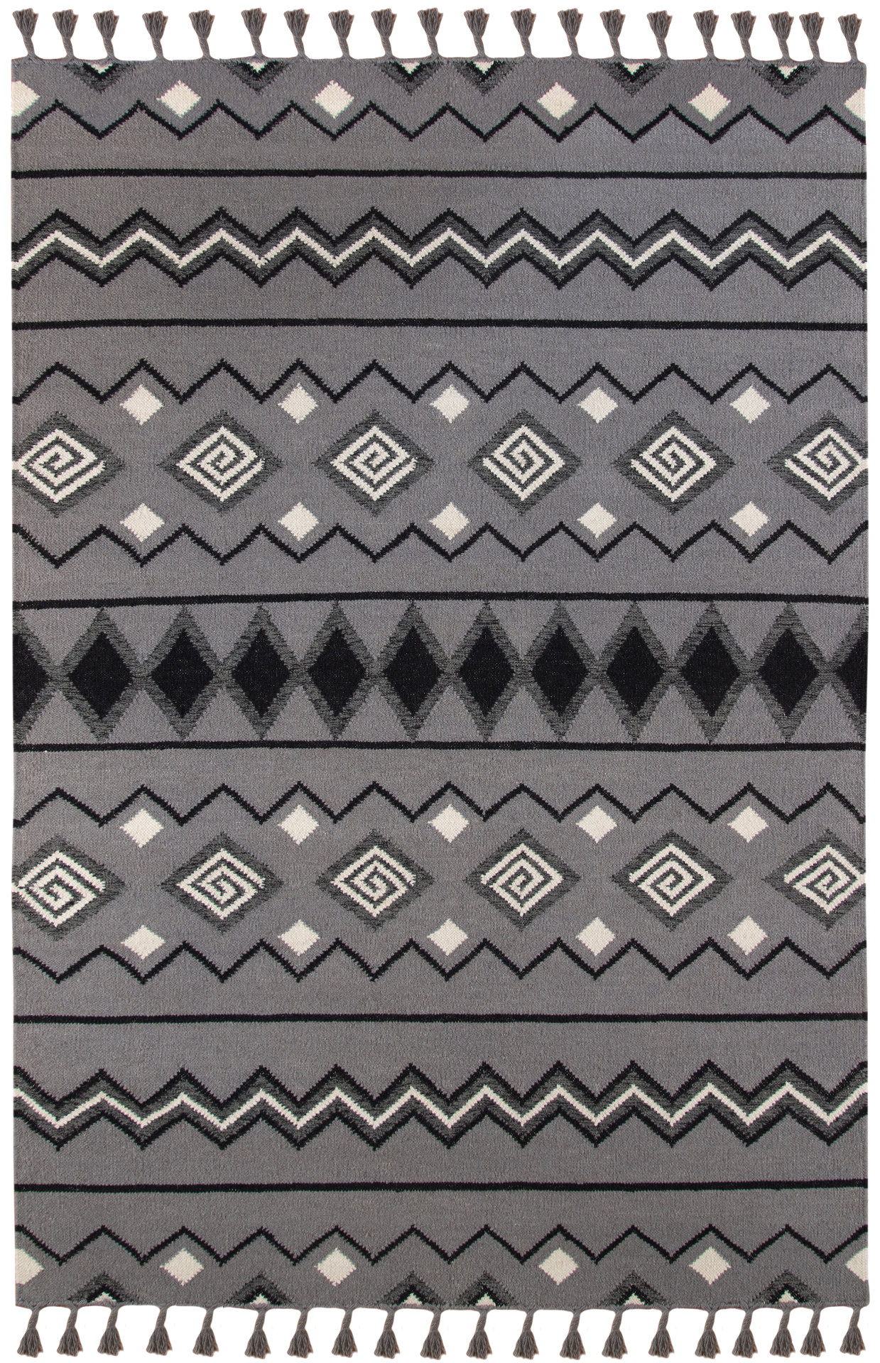 Union Rustic Oneil Flatweave Wool Rug | Wayfair