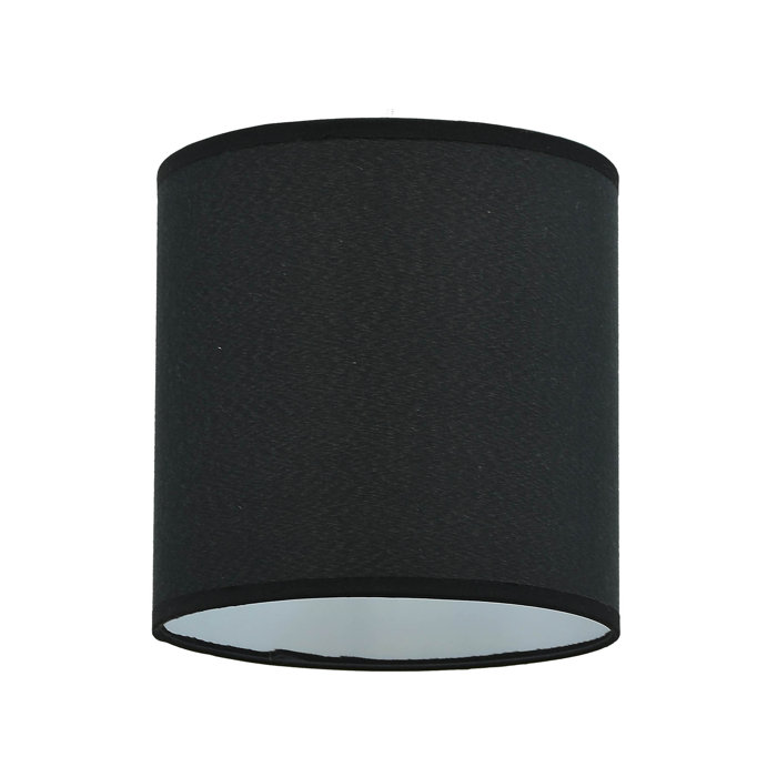 Aspen Creative Corporation 8'' H Tetoron Rayon Fabric Drum Lamp Shade ...