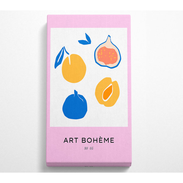 August Grove Hruni Fruity Collection - Wrapped Canvas Print | Wayfair.co.uk