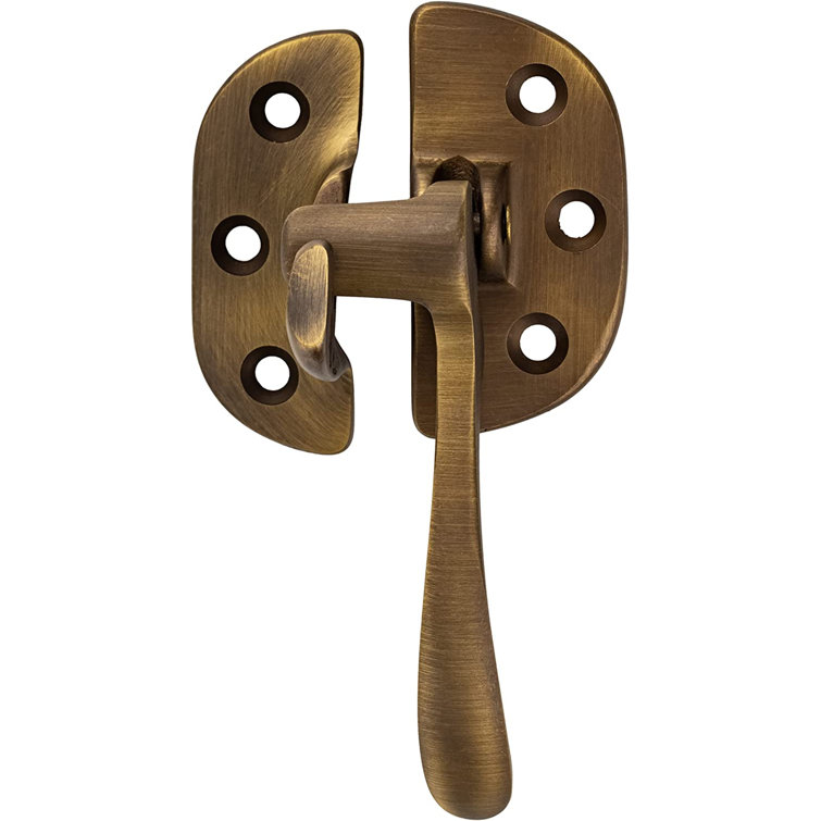 UNIQANTIQ HARDWARE SUPPLY Offset Right Ice Box Door Lever Latch and ...