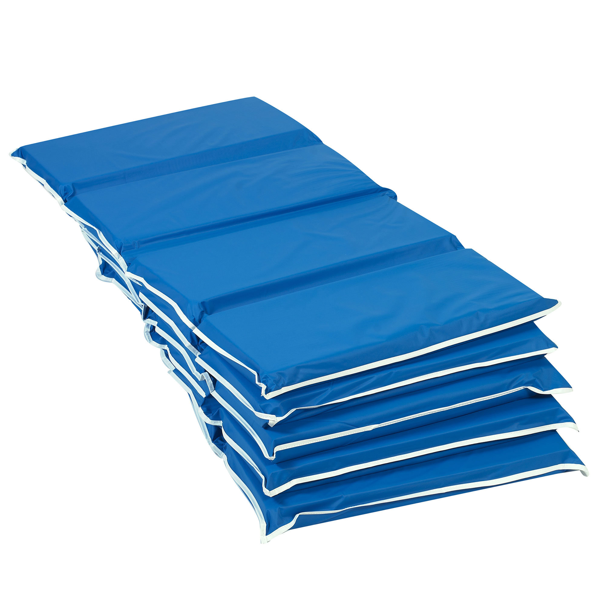 Children's Factory 2" Tough Duty Folding Rest Mat -5 count - Blue ...