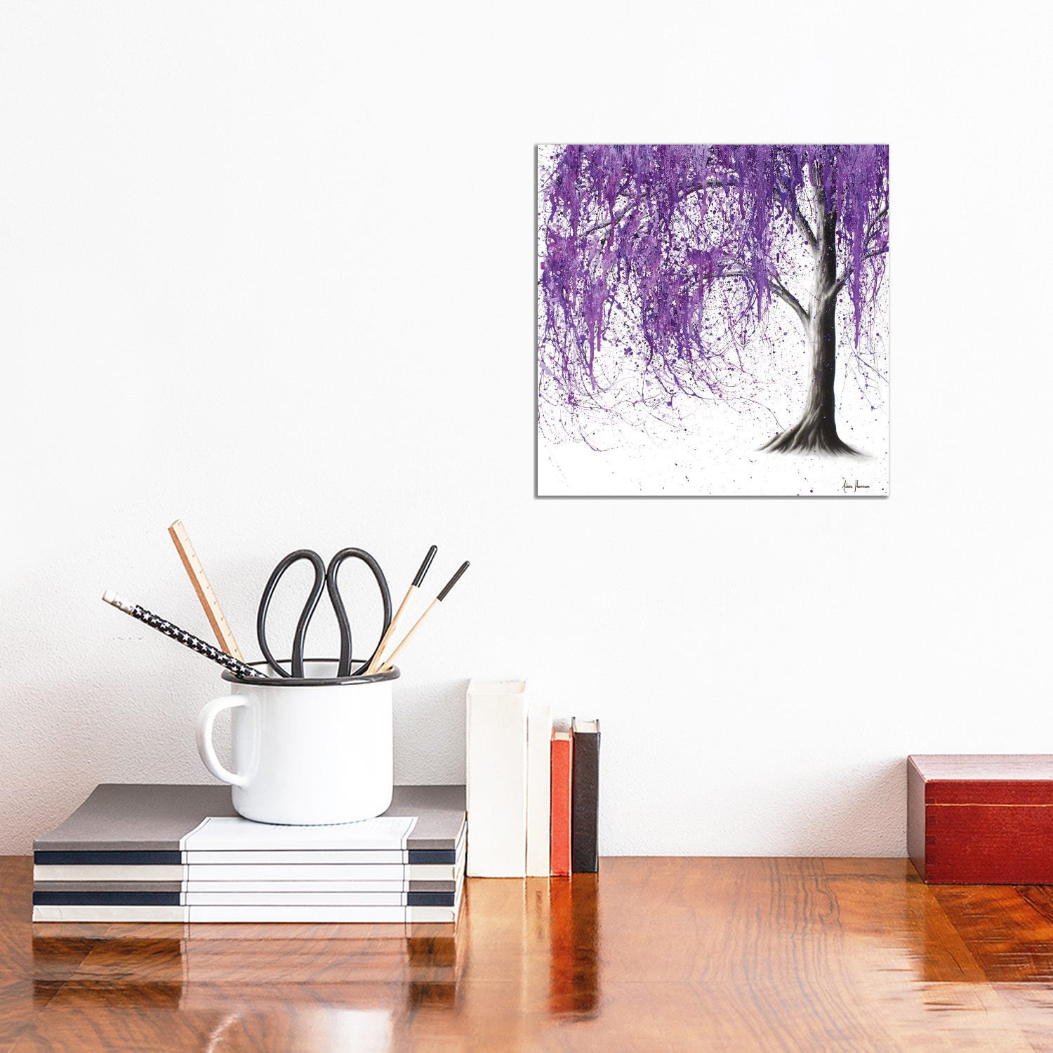 East Urban Home Violet Vale by Ashvin Harrison - Print | Wayfair