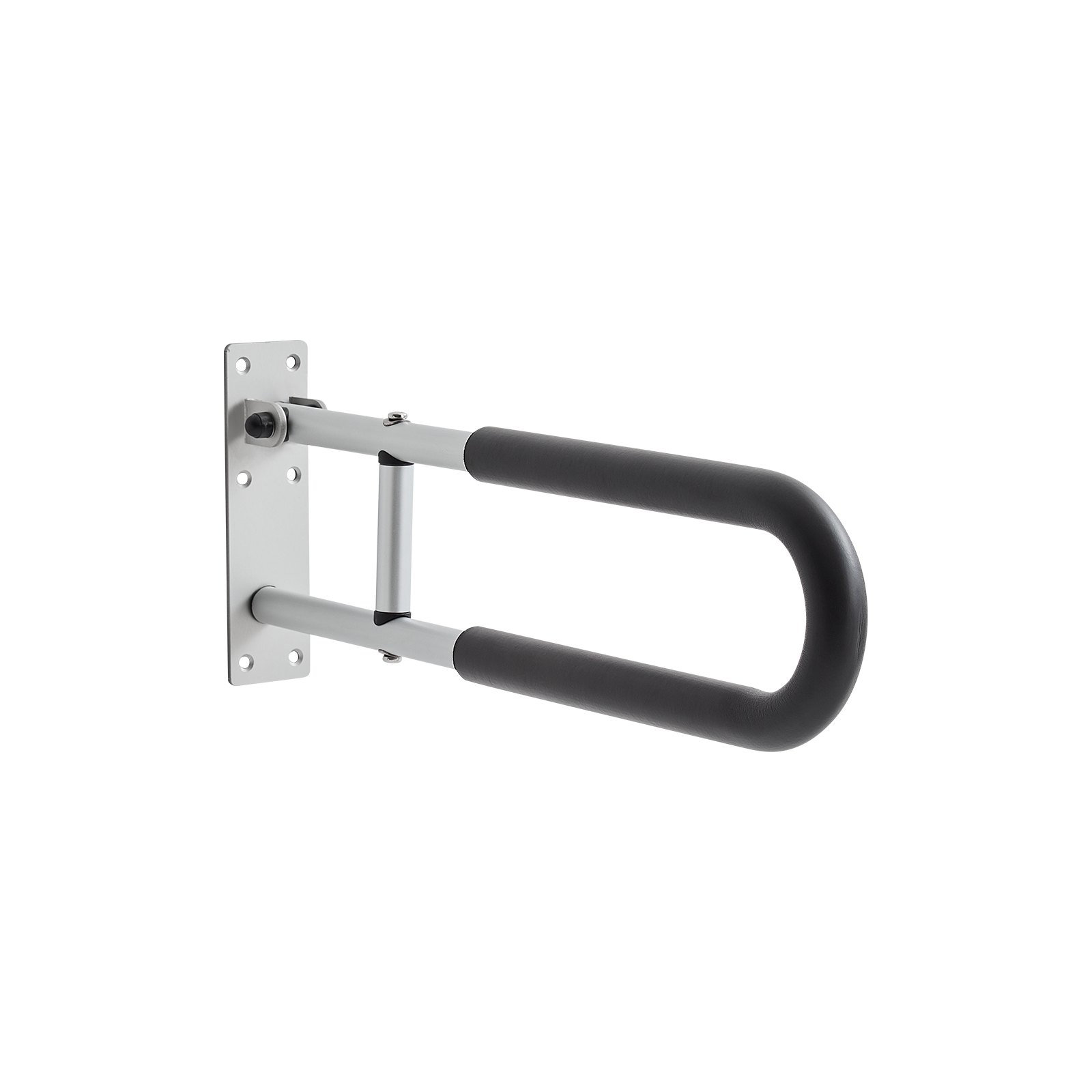 Red Global Toilet Safety Rail, 31.5 Inch U-Shaped Handicap Grab Bar ...