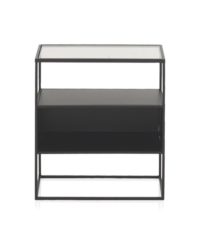 17 Stories Iron Bedside Table | Wayfair.co.uk