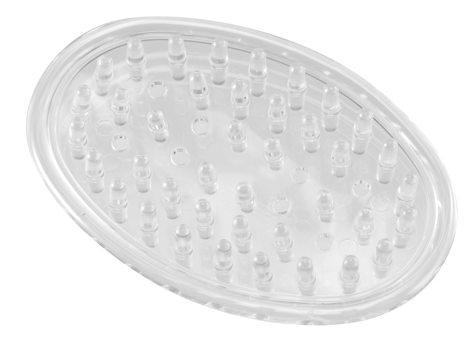 Rebrilliant Sandy Clear Oval Soap Dish & Reviews | Wayfair