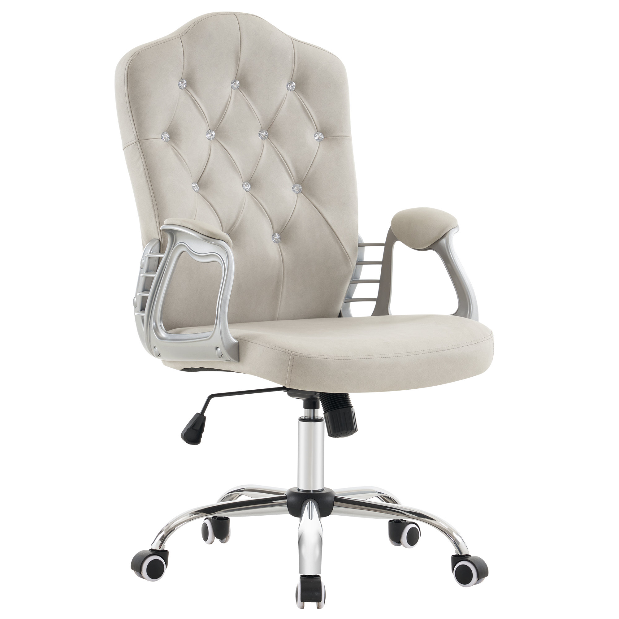 House of Hampton® Falkhard Ergonomic Swivel Office Chair with Wheels ...