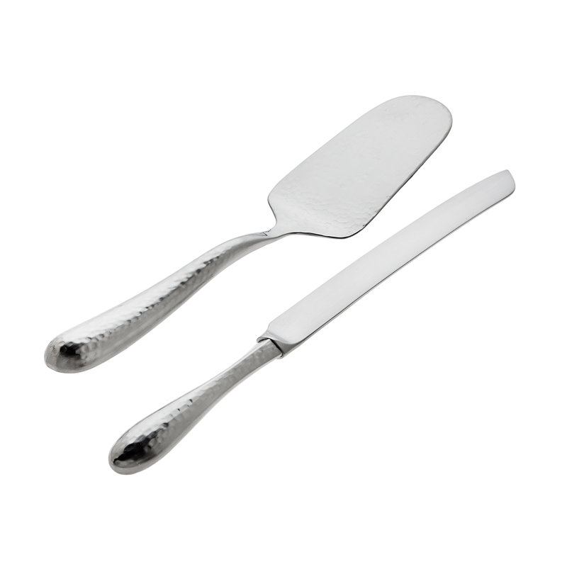 Godinger Silver Art Co Florence Satin 18/10 Stainless Steel Cake Server ...
