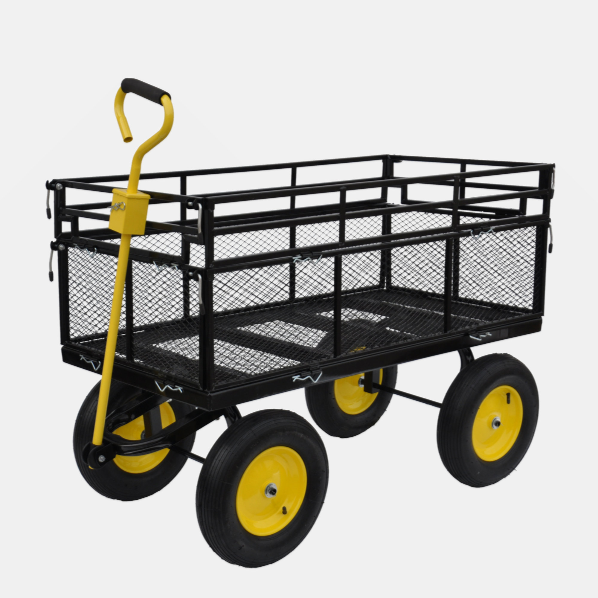 Go Peak Track Big Wagon Cart Garden Cart Trucks Make It Easier To ...