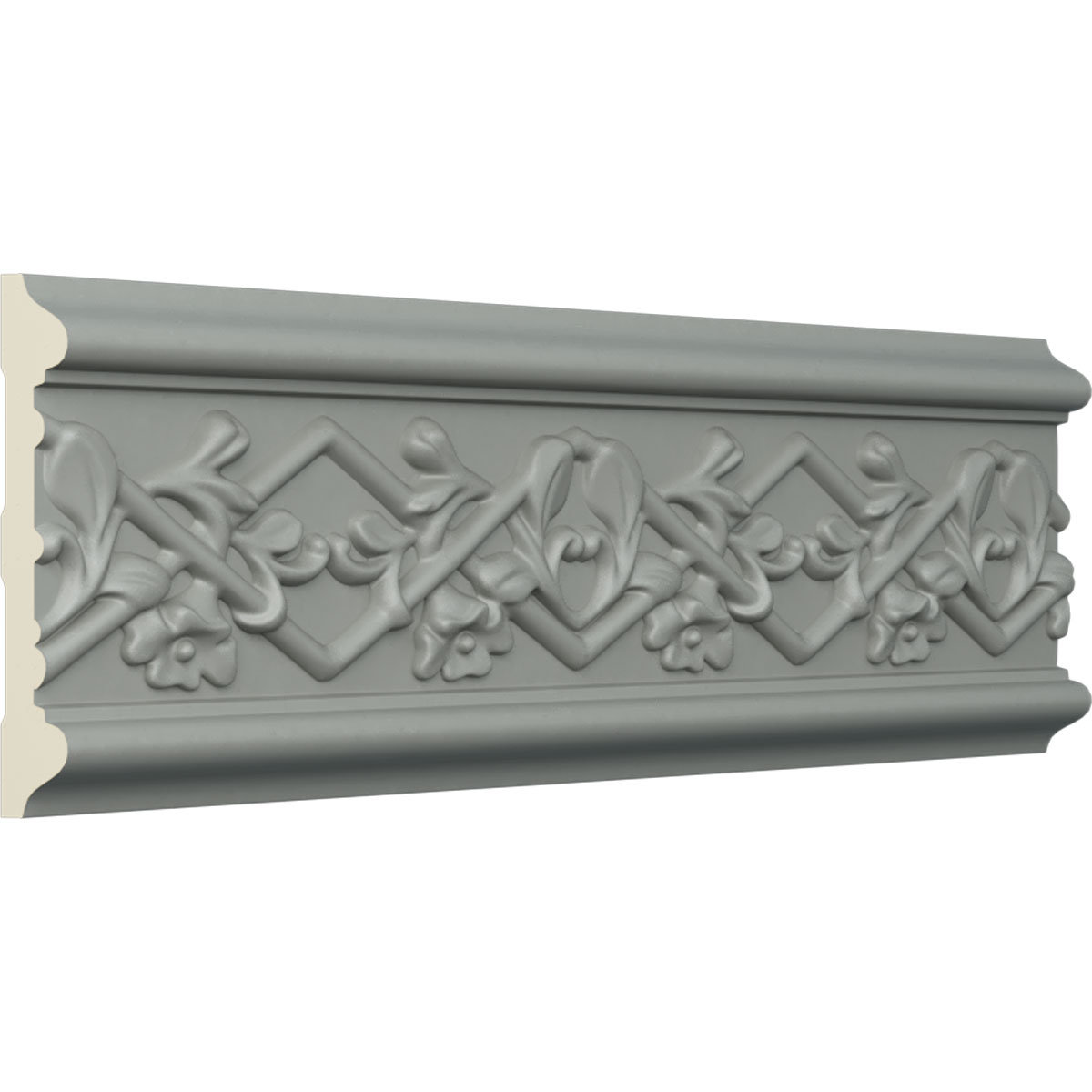 Ekena Millwork Federal with Flowers Panel Moulding | Wayfair