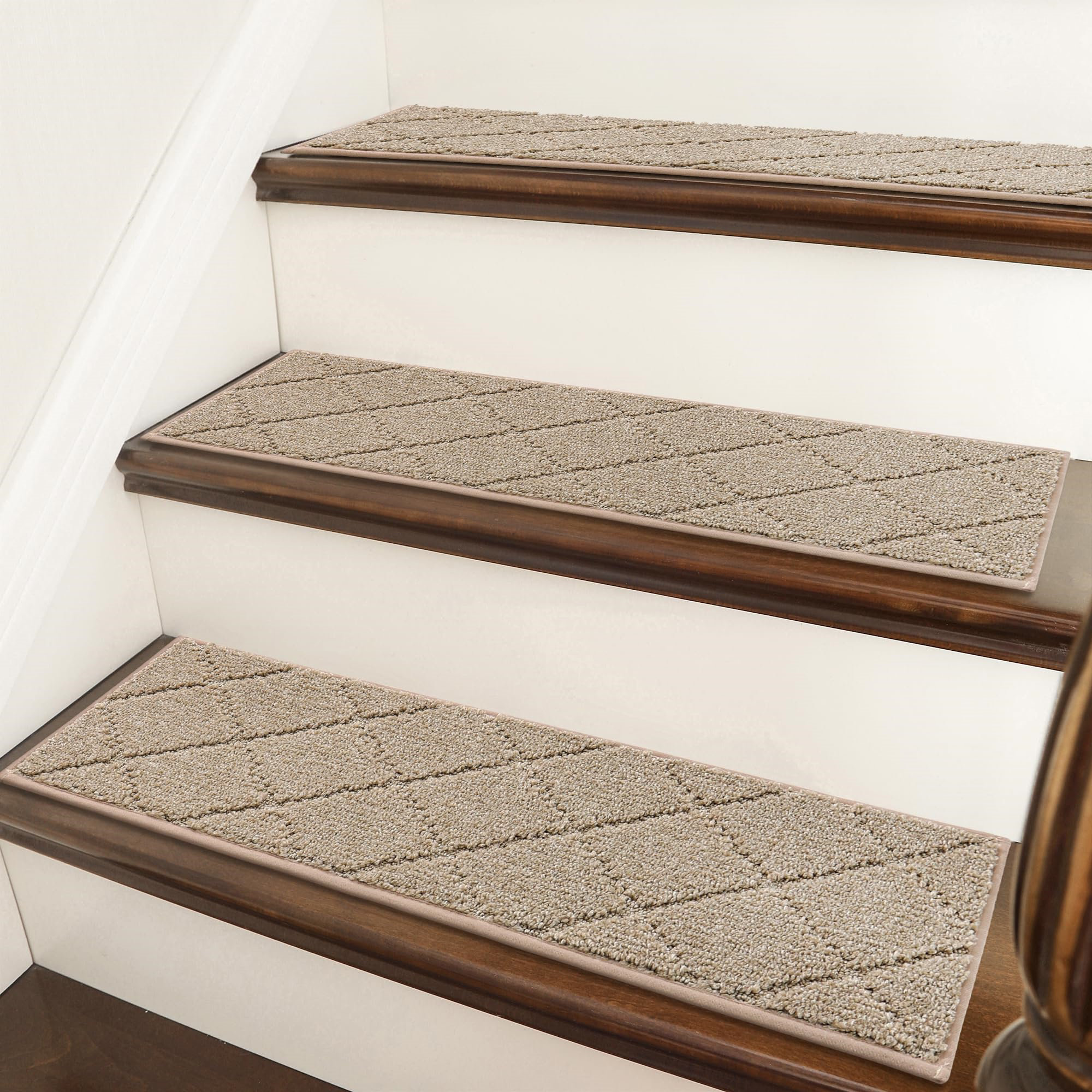 Hokku Designs Edging Stair Treads Non-Slip Rugs for Wooden Steps | Wayfair