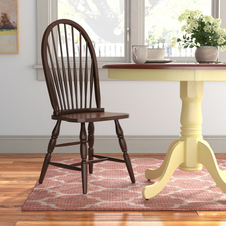 Andover Mills™ Wisconsin Solid Wood Windsor Back Side Chair & Reviews ...