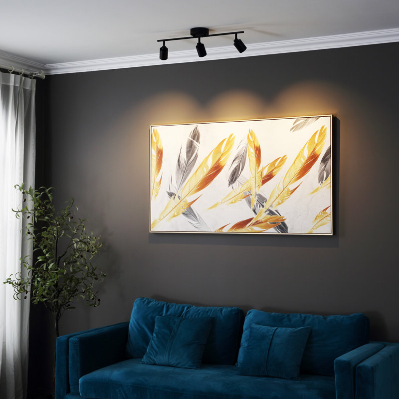 Vidalite Shura 3-Light Integrated LED Track Light with Rotatable Heads ...