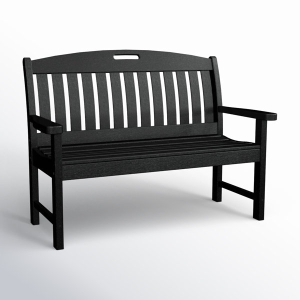 POLYWOOD® Nautical Bench & Reviews | Wayfair