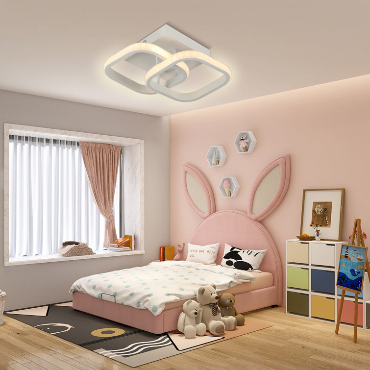 OYAJIA 3-color ceiling lamp, dimmable LED ceiling light, living room ...