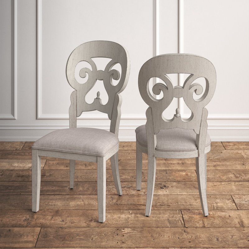 Laurel Foundry Modern Farmhouse® Xochitl Splat Back Upholstered Dining ...